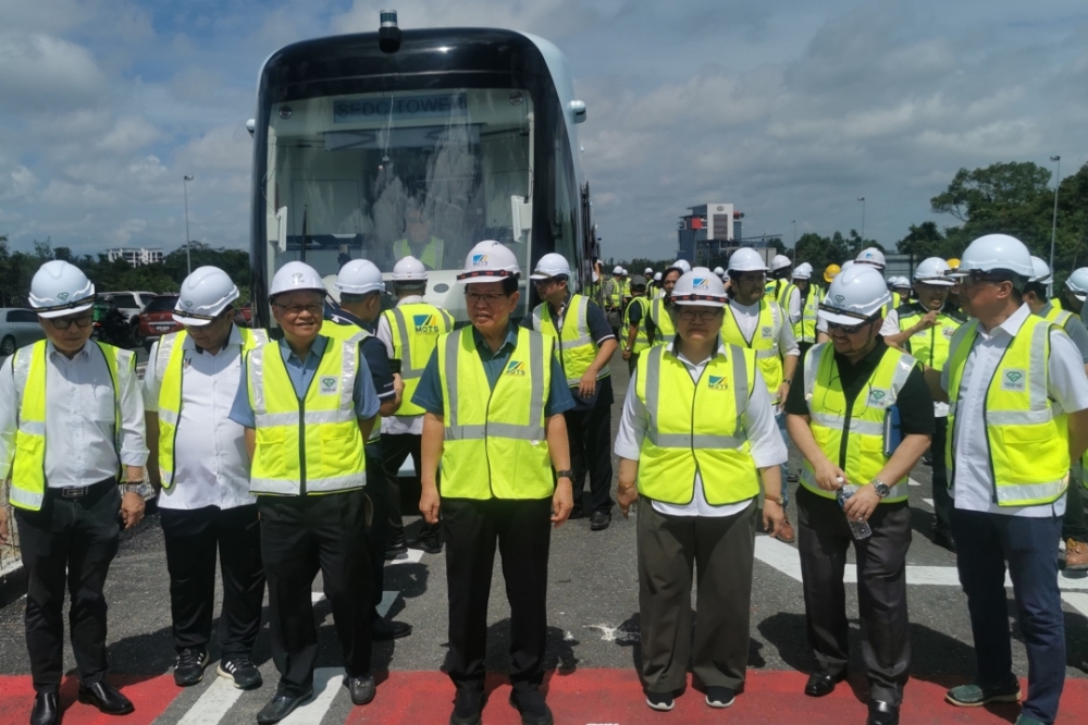 The Autonomous Rapid Transit has backup power system to remain ...