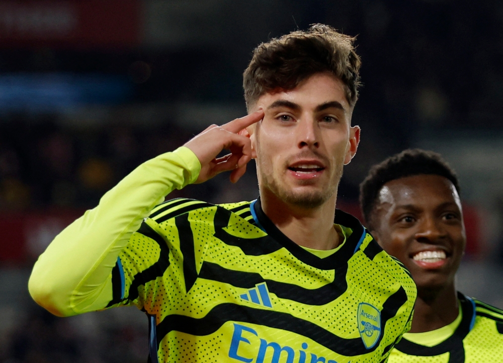 Arsenal’s match-winner Havertz says he put ego aside after ‘tough ...