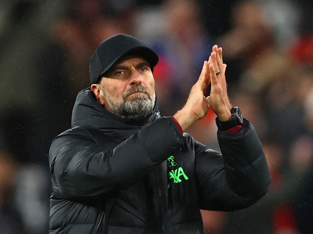 Klopp unhappy with Anfield atmosphere ahead of Arsenal's visit | Malay Mail