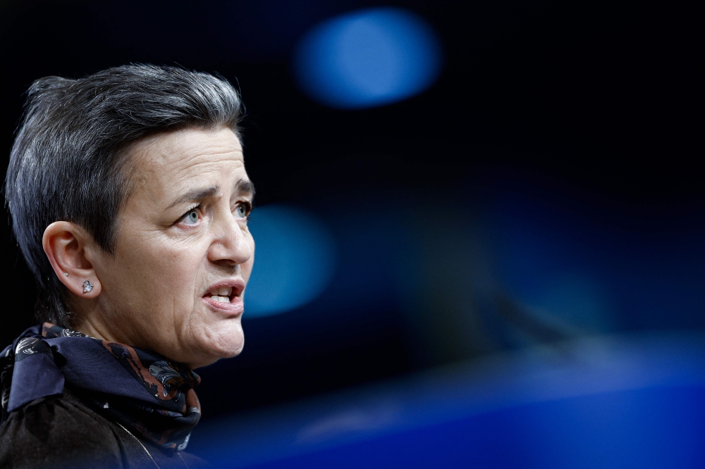 EU’s competition czar warns tech giants on new rulebook | Malay Mail