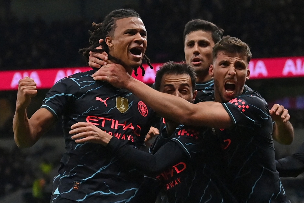 Ake strikes late as Man City oust Spurs from FA Cup | Malay Mail
