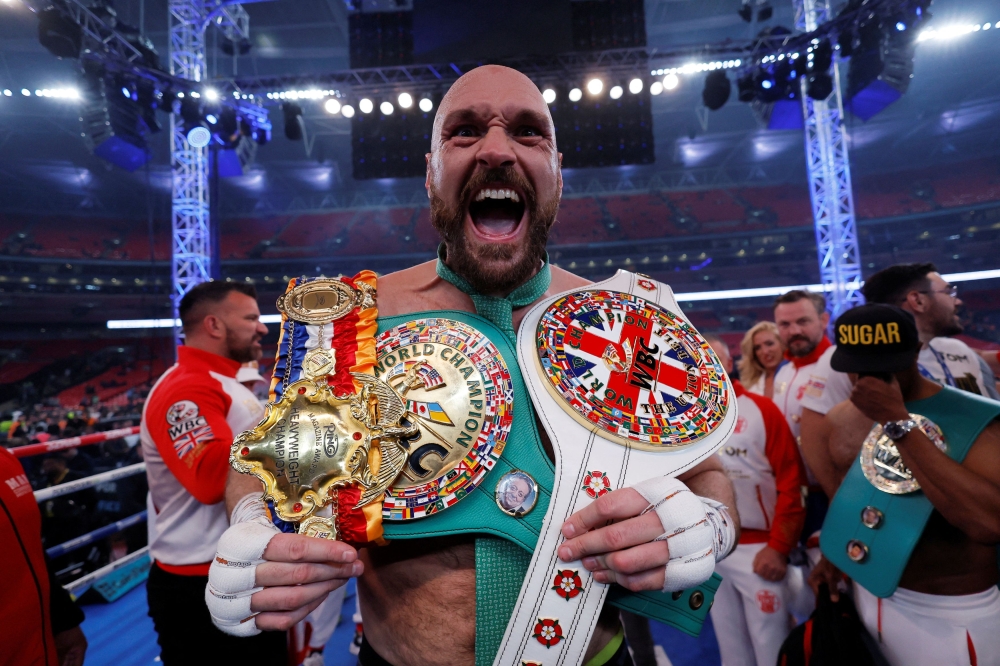 Heavyweight champion Fury reveals five-fight plan | Malay Mail