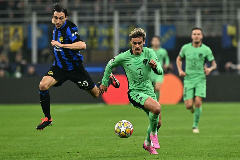 Atletico’s Griezmann suffers ‘moderate’ ankle sprain | Malay Mail