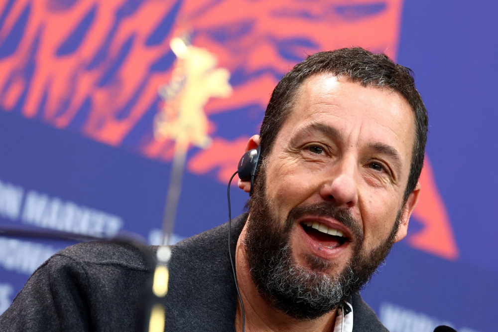 Adam Sandler gets deep with space spider at Berlinale | Malay Mail