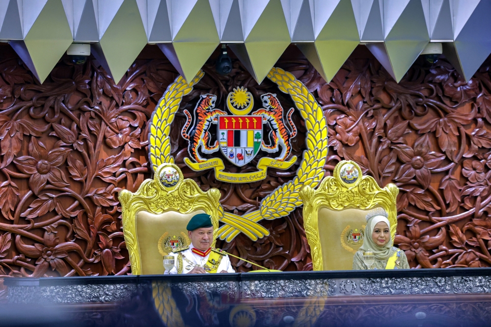 In Parliament, Agong tells all to respect unity government and keep takeover plans for next ...