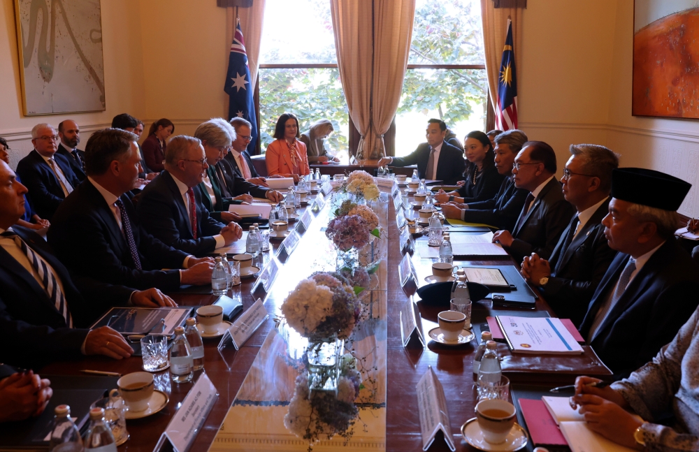 Second Malaysia-Australia Annual Leaders’ Meeting in Melbourne, first ...