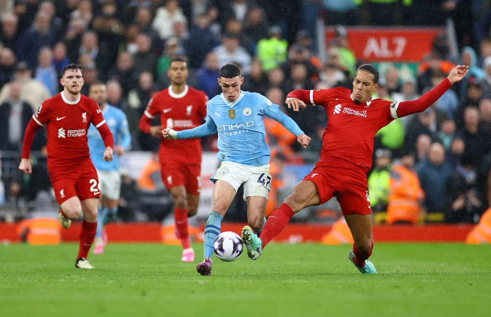 Liverpool robbed of a penalty in thrilling 1-1 draw with Man City, says ...