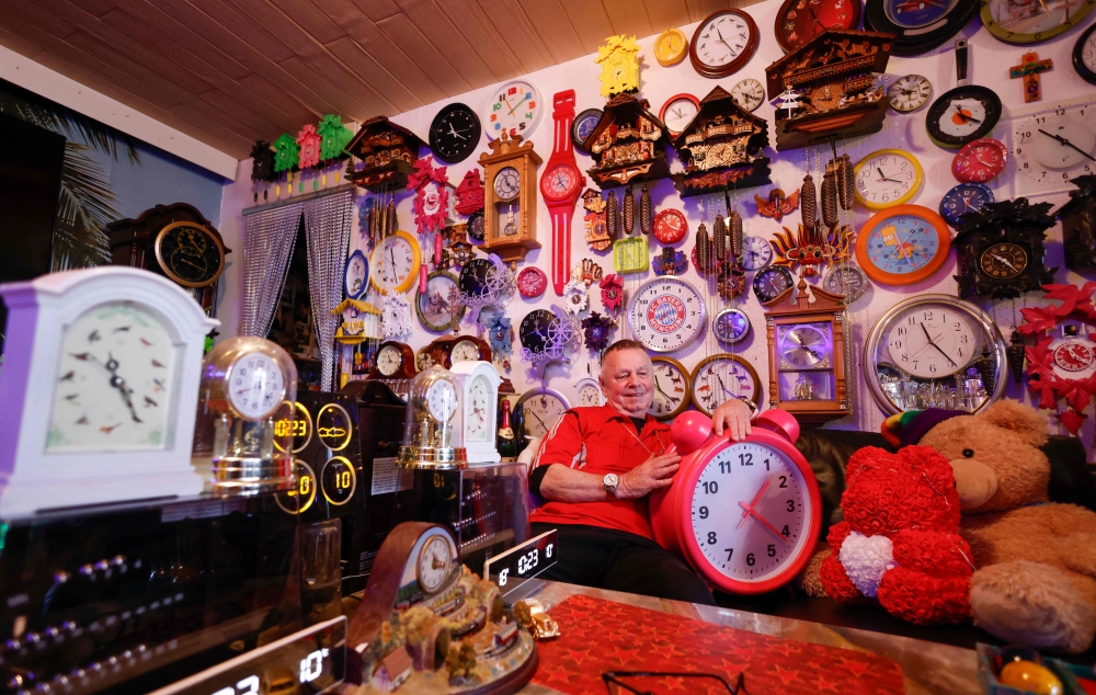 German collector turns back time as clocks go forward | Malay Mail