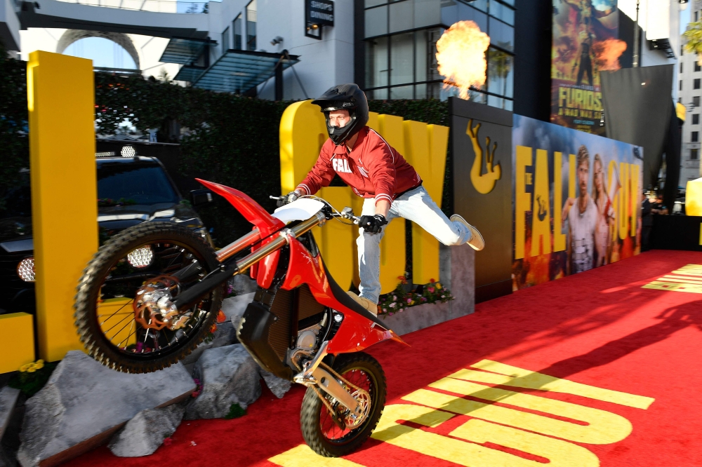 Hollywood stunt performers rev up ‘Fall Guy’ premiere | Malay Mail