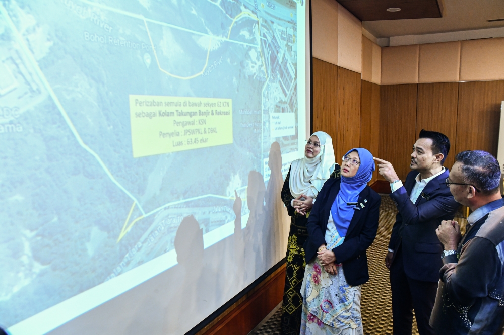 Minister: Kg Bohol flood retention pond to be re-gazetted with larger ...
