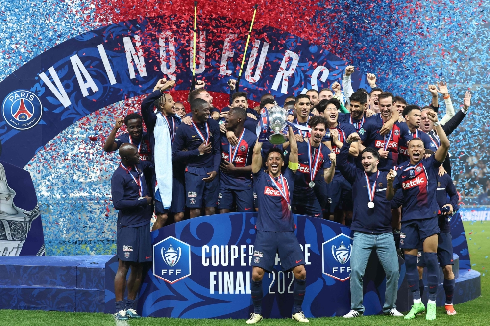 PSG win French Cup final on Mbappe’s farewell appearance | Malay Mail