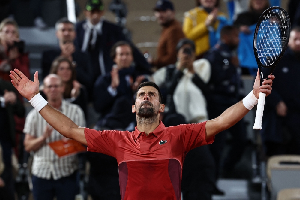 Djokovic shrugs off troubles in winning start at French Open | Malay Mail