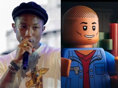 US rapper Pharrell Williams debuts trailer for Lego animated biopic ...