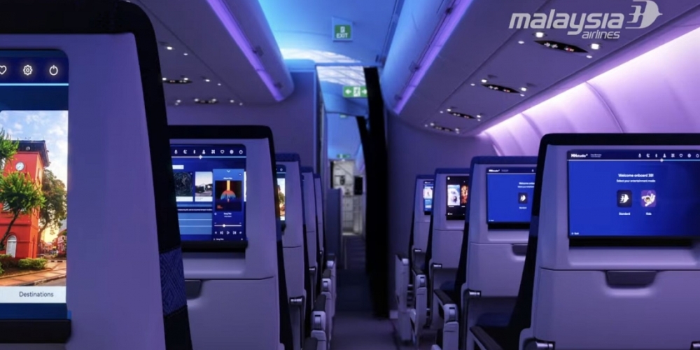 Malaysia Airlines A330neo will feature 4K IFE screens for economy class ...