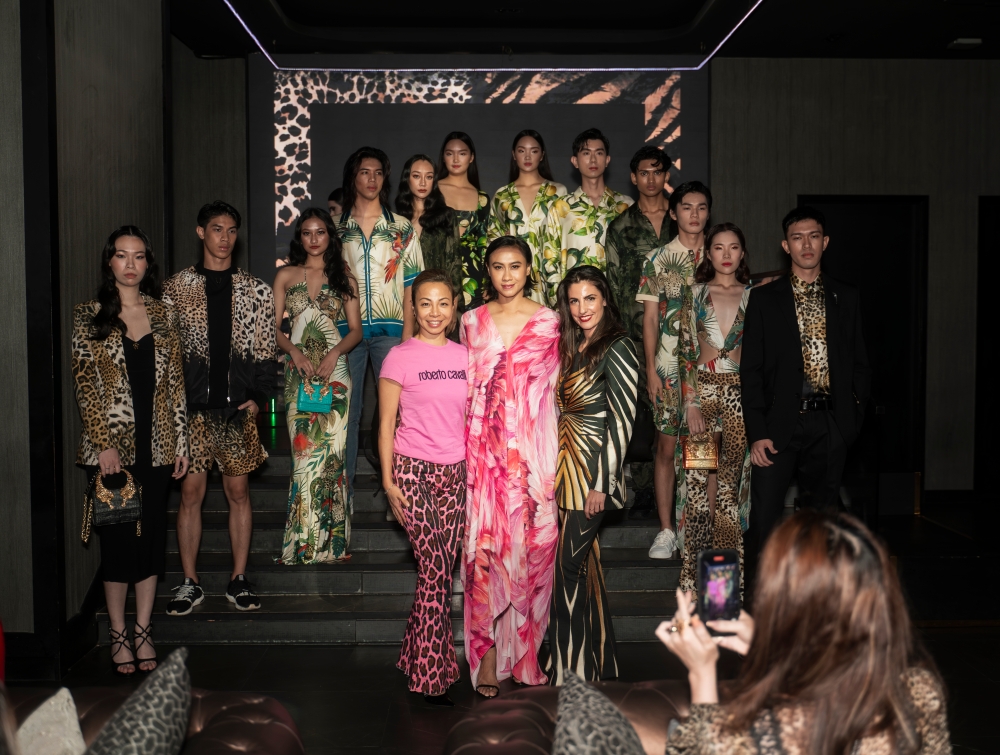 Italian luxury brand Roberto Cavalli showcases resort collection at ...