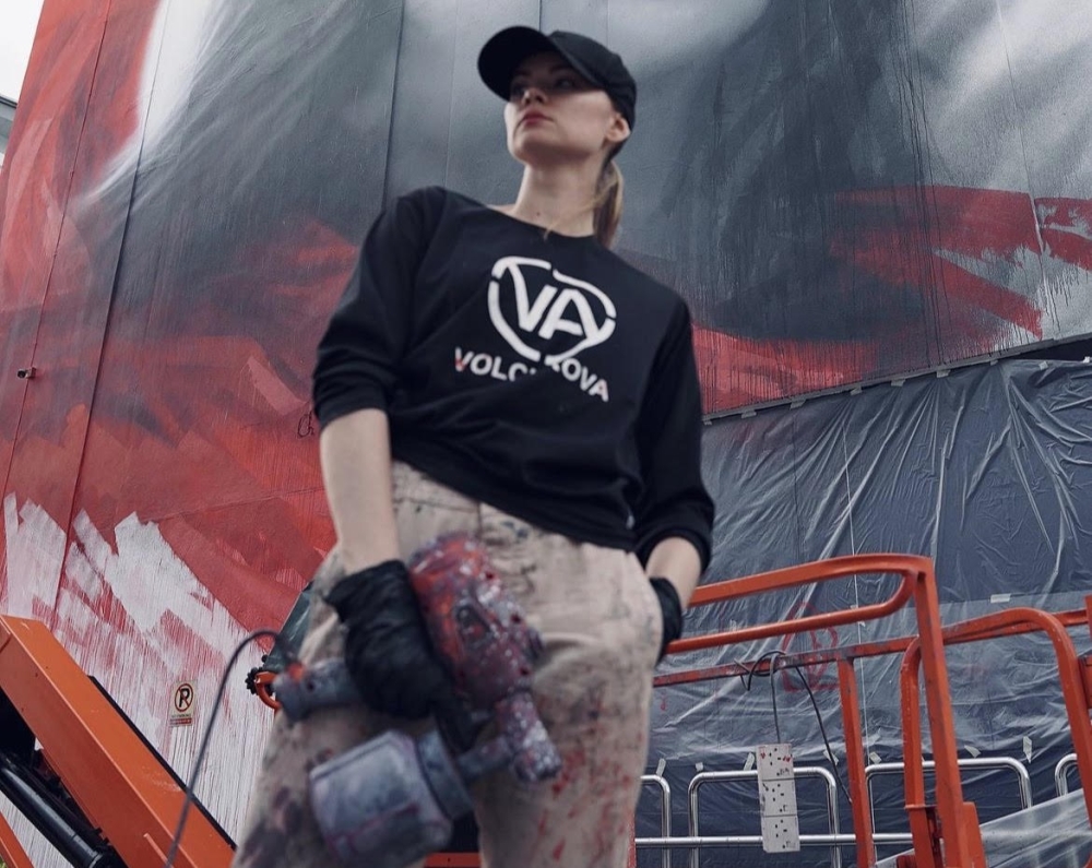 ‘Painful because art is my children’: Russian artist Julia Volchkova ...