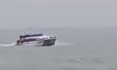 Kuala Kedah-Langkawi ferry service halted for second day due to rough ...