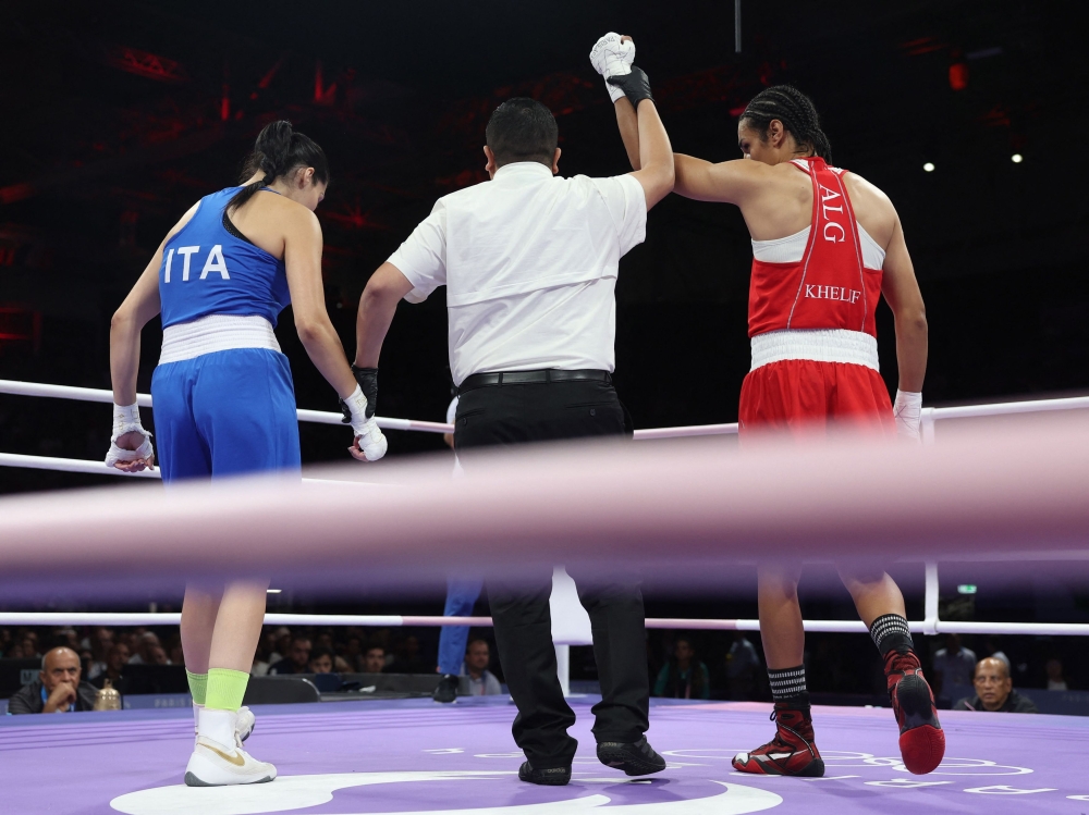 Amid gender row, female Algerian boxer wins after just 46 seconds as ...