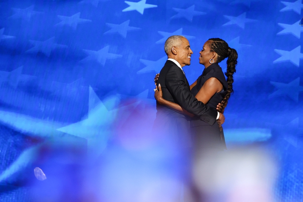 ‘America is ready for a new chapter’: It’s Obamas’ night at the DNC as ...