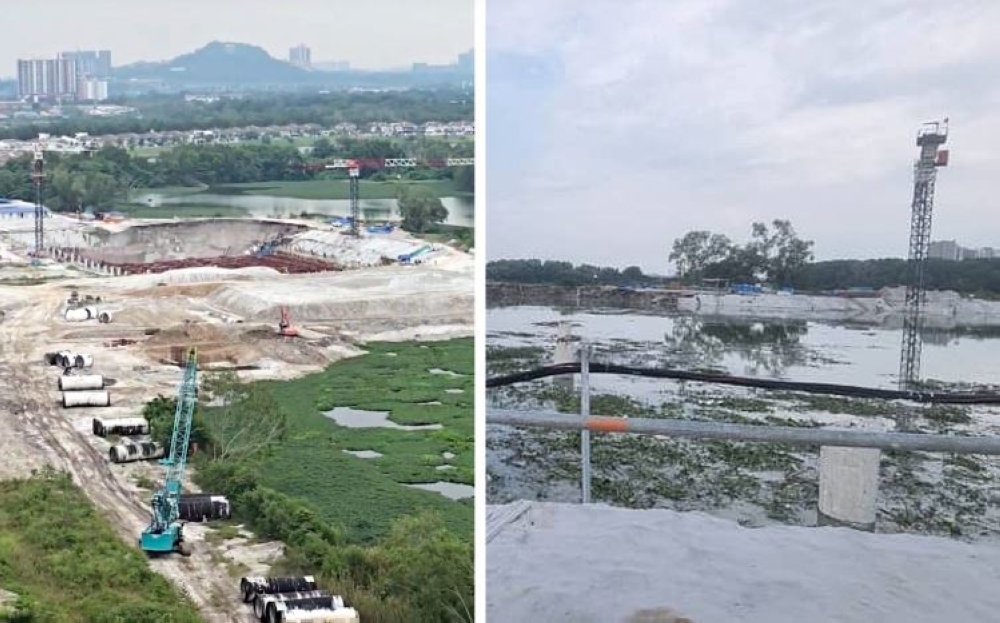 Gamuda halts work at Sungai Rasau site in Puchong following embankment ...