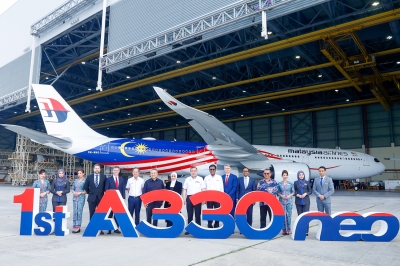 Anthony Loke calls on MAG to boost performance as Malaysia’s first Airbus A330neo ushers in new ...