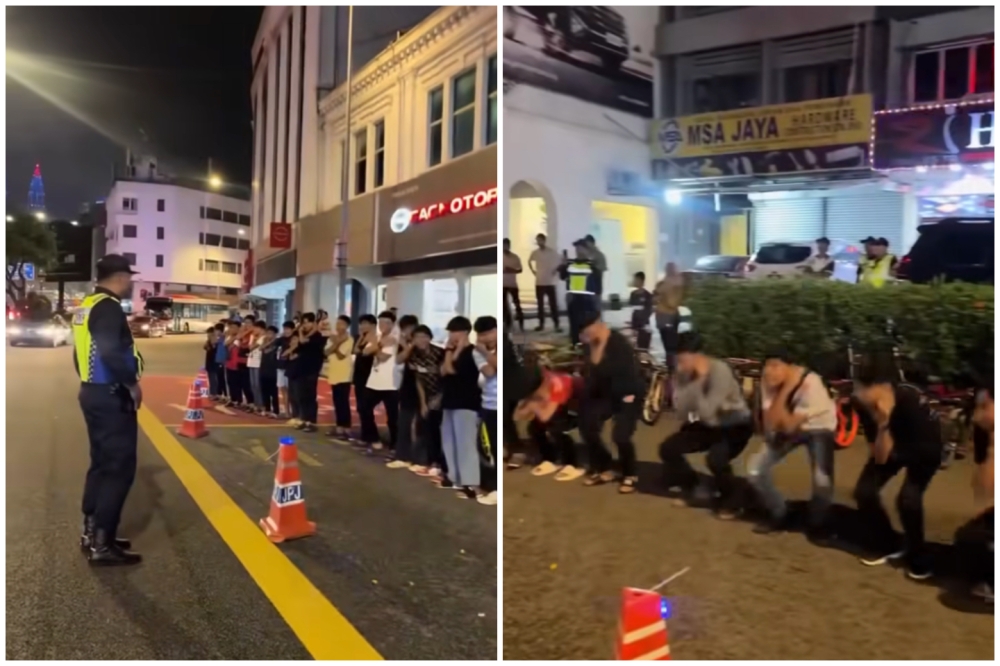 KL traffic cops say ‘basikal lajak’ teens penalised with ‘ketuk ketampi ...