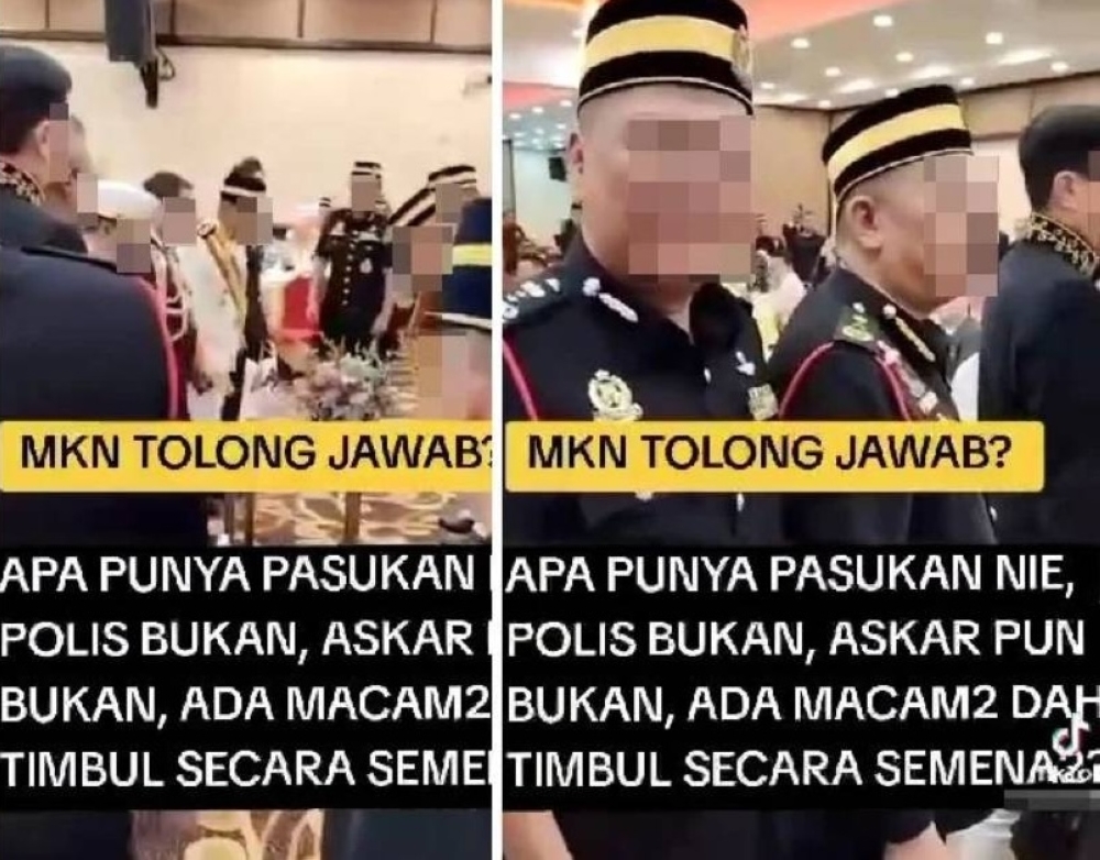 Police warn guests in military-like ceremonial uniforms at Selangor ...