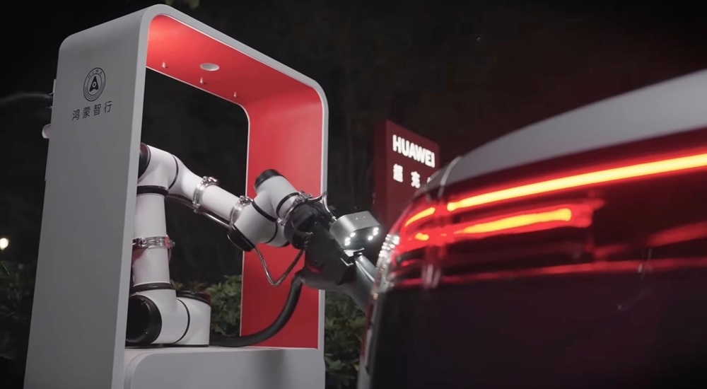 All you have to do is park: Huawei introduces 100pc automated charging ...