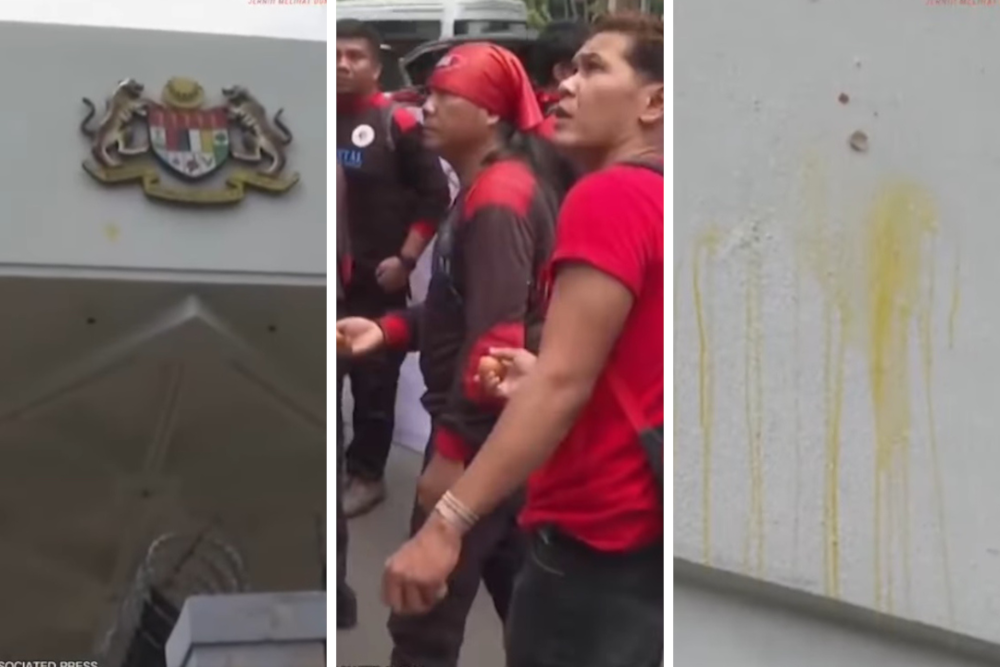 Malaysian embassy in Jakarta pelted with eggs over MMEA shooting of ...