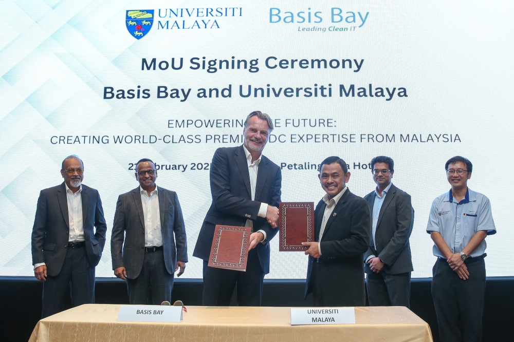Basis Bay, UM ink partnership to nurture data centre experts in ...