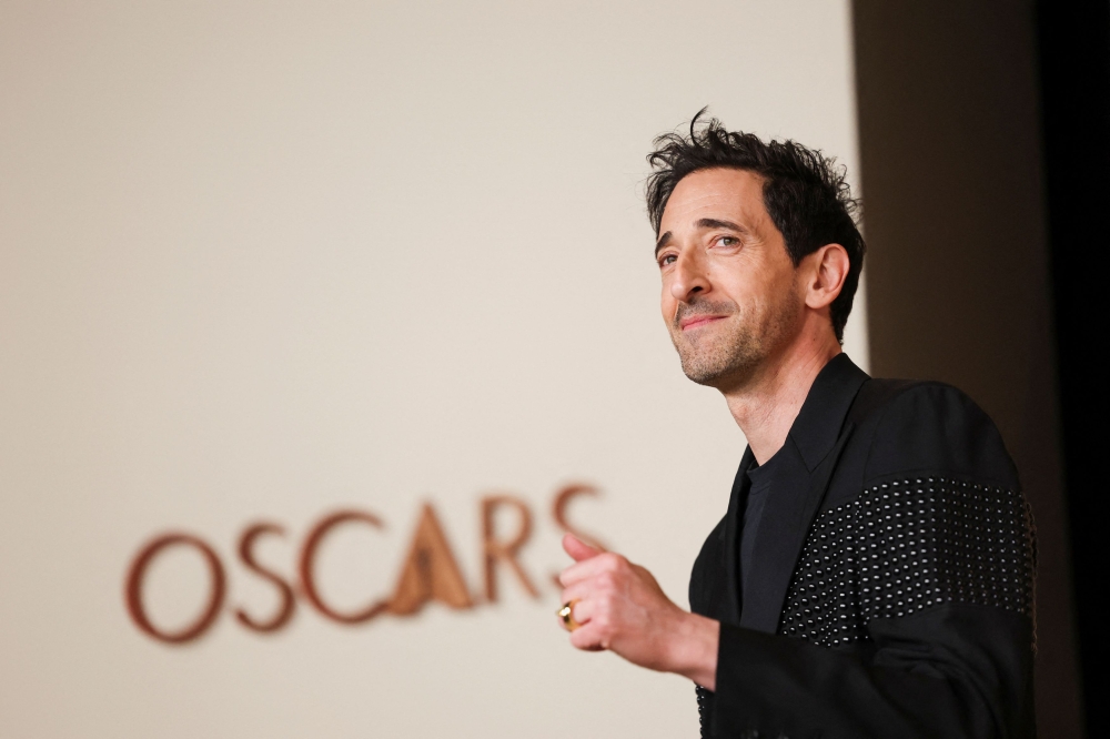 Adrien Brody soars to second Oscar with gripping role in ‘The Brutalist’ | Malay Mail