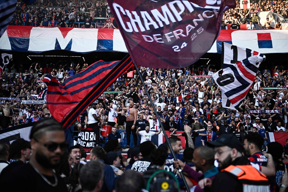 PSG win 13th French title ahead of Aston Villa Champions League clash ...