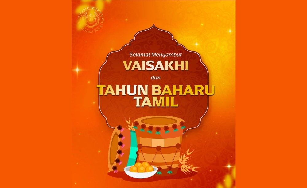 King and Queen extend Vaisakhi, Tamil New Year greetings | Malay Mail