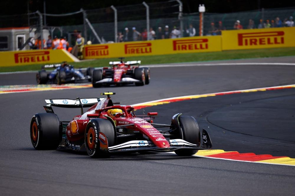 Hamilton suffers unprecedented spinning knockout in Belgian GP sprint ...
