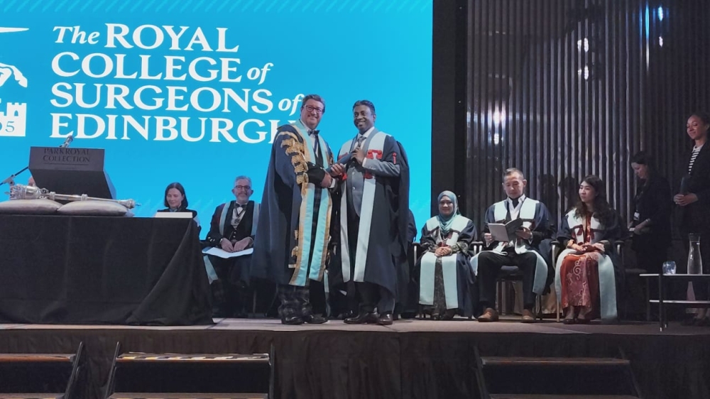 UM cardiothoracic surgeon Dr Sivakumar first Malaysian honoured as ...