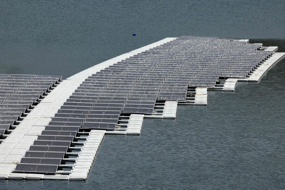 Morocco tests floating solar panels to save water, generate power ...