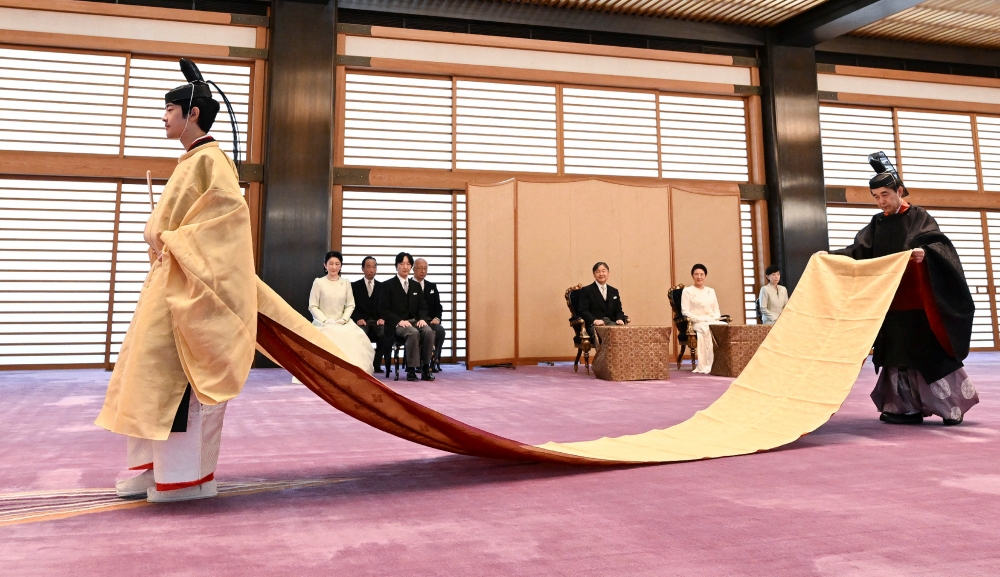 Japan prince comes of age as succession crisis looms | Malay Mail