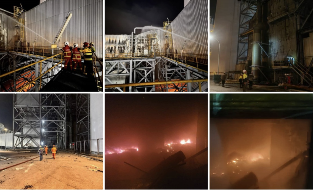 Malakoff says all workers safe after overnight fire guts 70pc of at ...