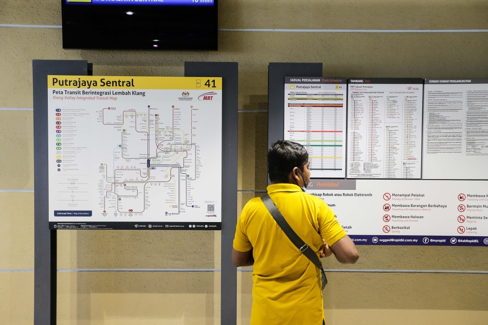 MRT Putrajaya line to close early at 10pm for restoration works | Malay ...
