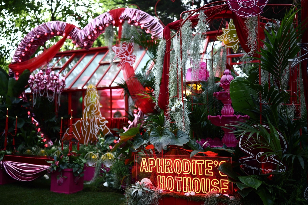 Love, lust and gnomes as top UK flower show bursts into bloom | Malay Mail