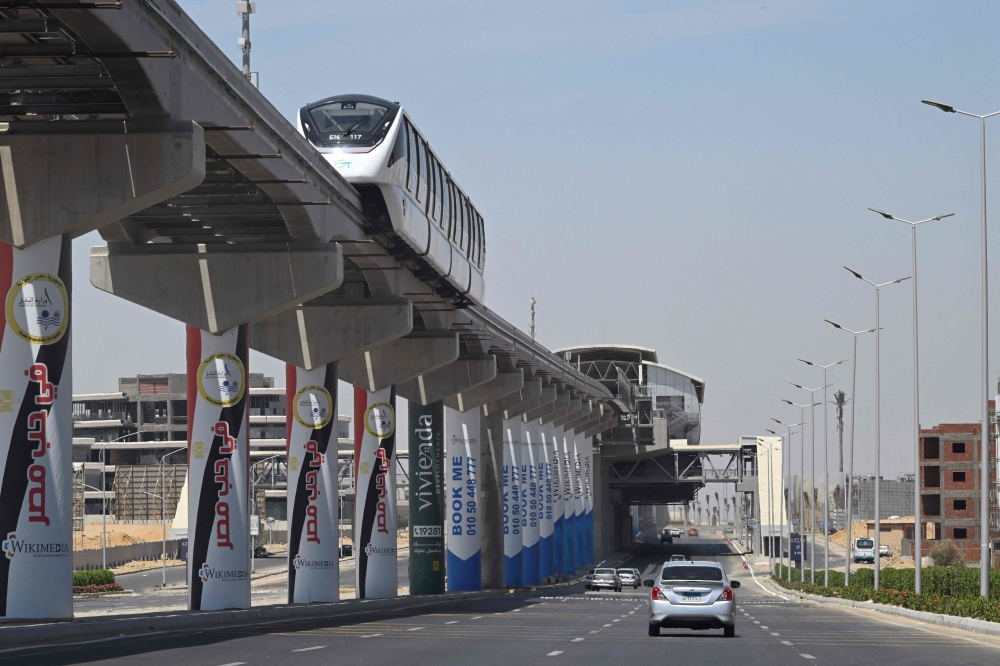 Cairo’s new monorail glides above a city struggling below | Malay Mail
