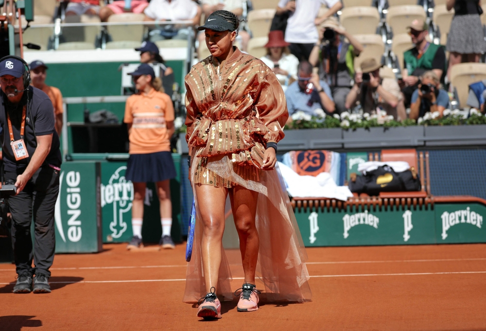 Roland Garros becomes runway, Osaka dazzles in glitter while Sabalenka ...