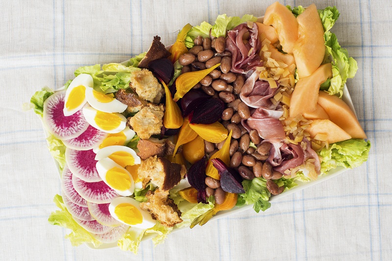 The composed salad — arranged, not tossed | Malay Mail