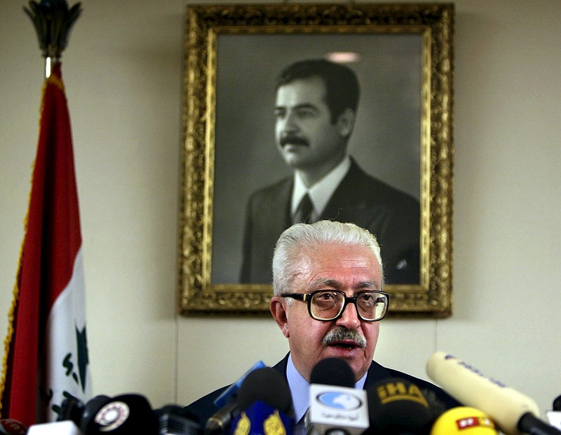 Iraq’s former FM Tariq Aziz, voice of Saddam’s brutal rule, dies at age ...