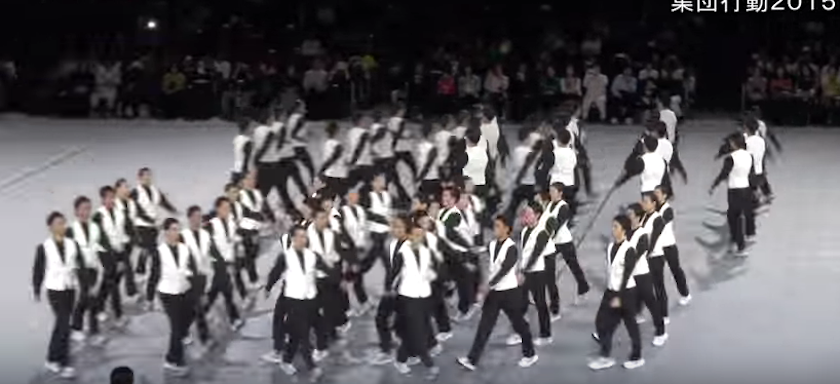 You’ll be mesmerised by this insane synchronised marching routine ...