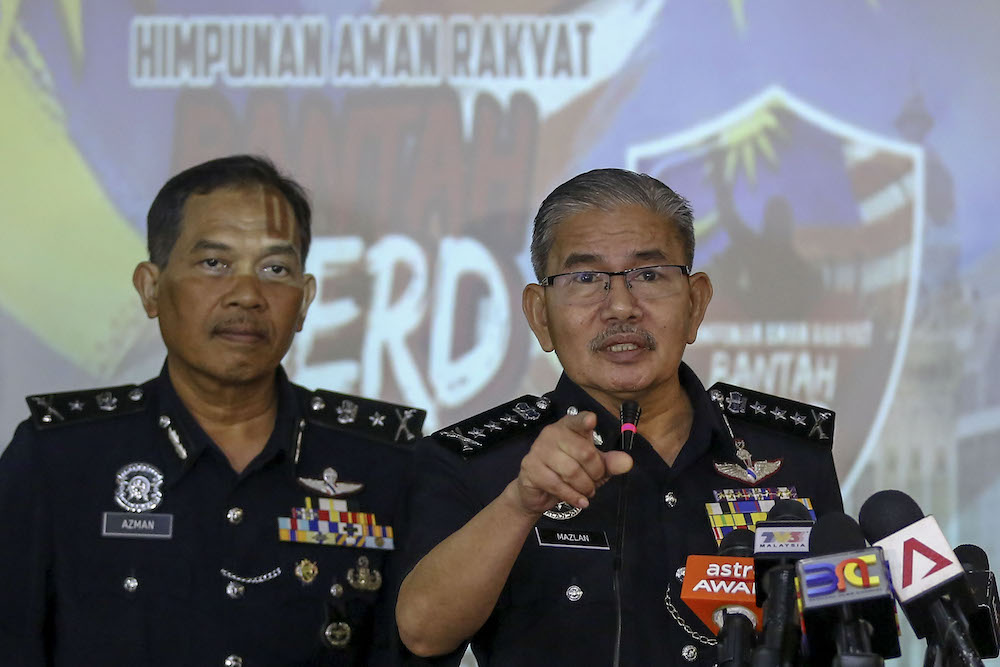 Cops to start anti-ICERD rally watch midnight Friday | Malay Mail