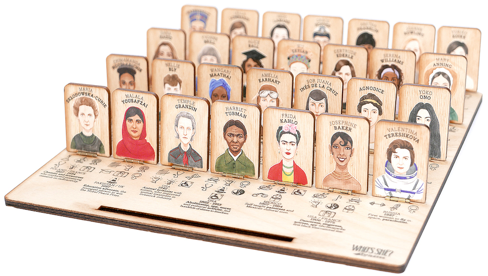 New board game asks ‘Who’s She?’ to spotlight famous women in history ...
