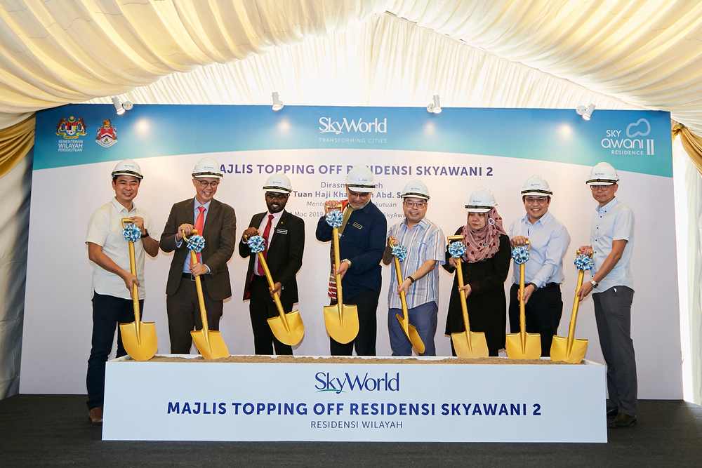 SkyWorld hosts successful topping-off ceremony for new affordable home ...