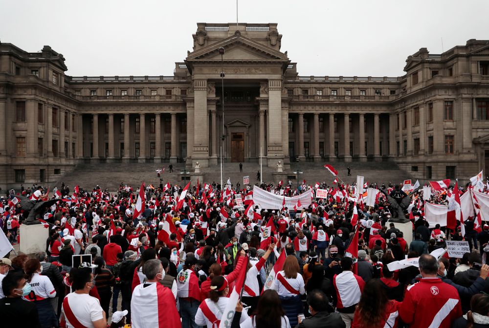 Peru’s Fujimori leads protest to annul votes as Castillo nears win ...