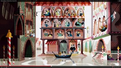 Mickey Mouse as Italian Romeo in Venice | Malay Mail